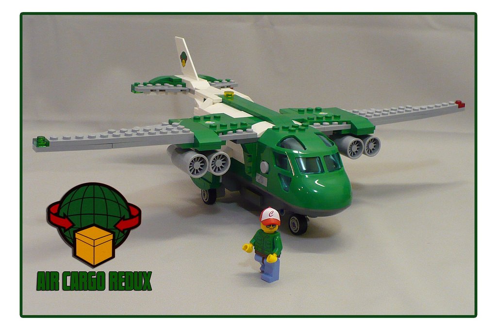 LEGO Air Cargo got an awesome 1990 TransAir upgrade!